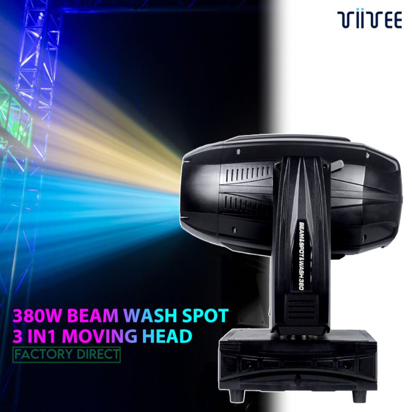 380W Beam Spot Wash 3IN1 Moving Head
